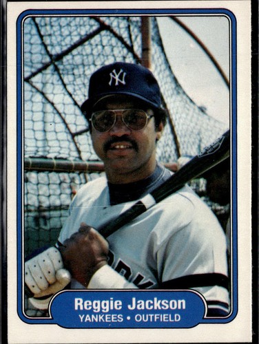 1982 Fleer #39 Reggie Jackson | eBay