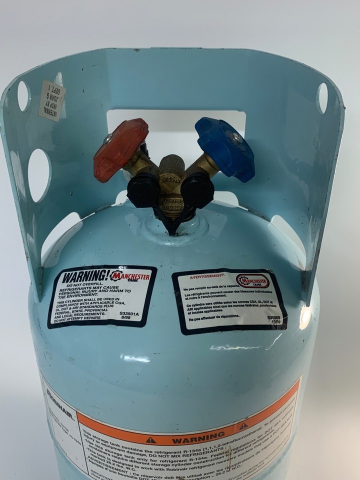 Robinair 34102 Replacement 30 lb. A/C Tank for R-134A | eBay