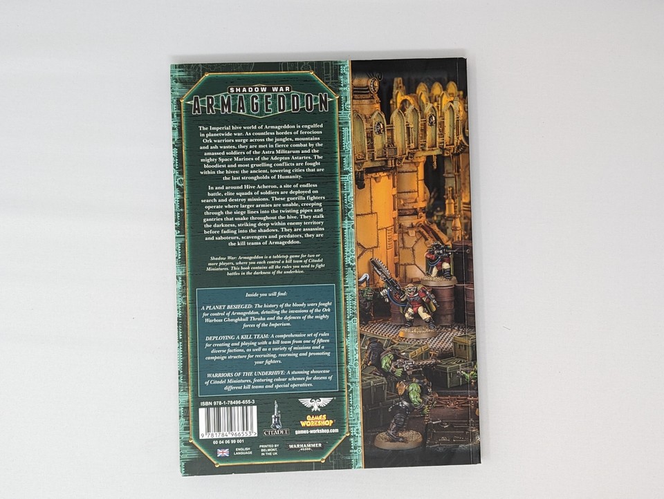 Shadow War Armageddon - Softcover Rule Book - Warhammer 40k | eBay
