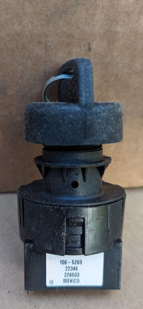 Toro Ignition switch & 2 keys Part 106-5269 for some Reelmaster ...