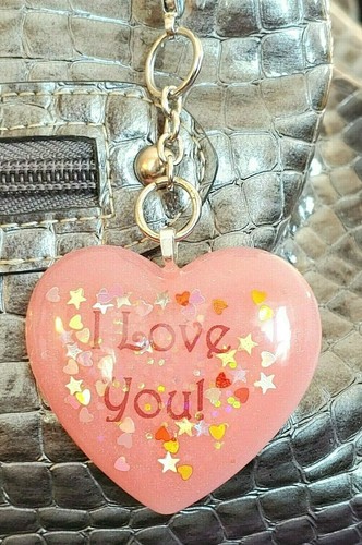 *I Love You Key Chain - Valentines Day Sparkle - For Keys Handbag ...