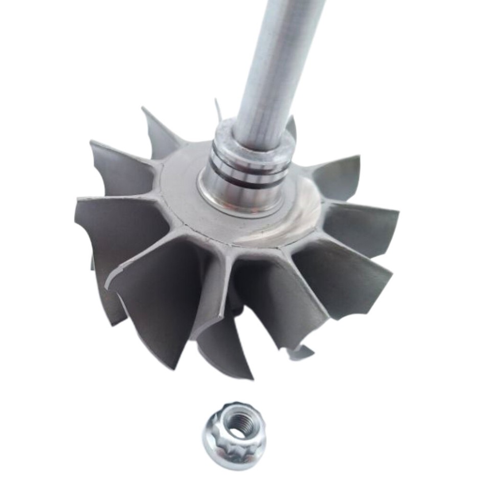 Garrett TO4 T04 Turbo Turbine Wheel 11 blade High Flow (64.5/74.3) with ...