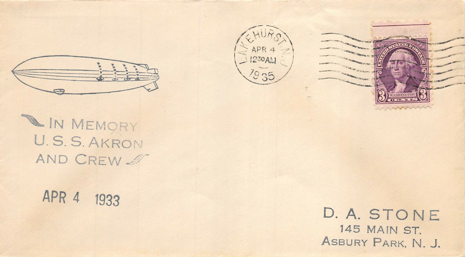 USS Akron 04/04/35, Unknown (In memory USS Akron and crew) Lakehurst NJ ...