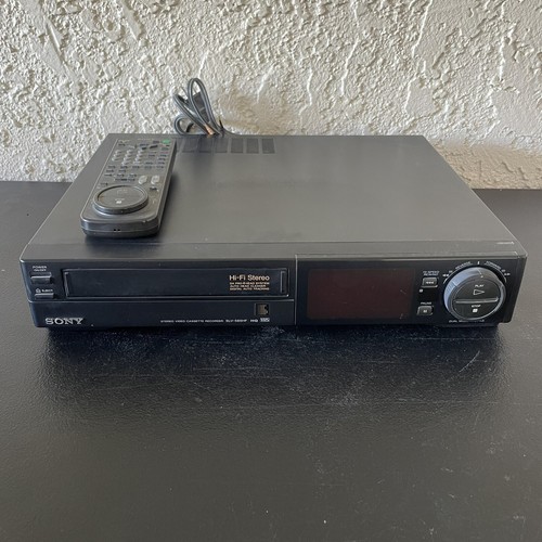 Sony VCR HI-Fi Stereo 4 Head SLV-585HF w/ Remote Control | eBay