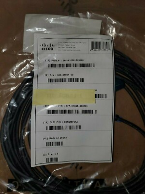Cisco SFP-H10GB-ACU7M 10GBASE-CU SFP+ CABLE 7 METER 882658338847| eBay