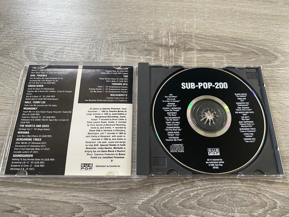 Sub Pop 200 CD. Sub Pop 1991. Great Shape!! | eBay