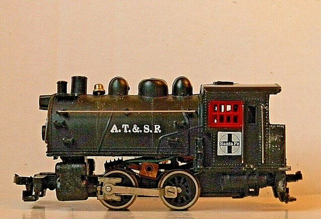 Life-Like 8302 At&sf Santa FE Dockside 0-4-0 Steam Locomotive 98 HO Scale for sale online | eBay