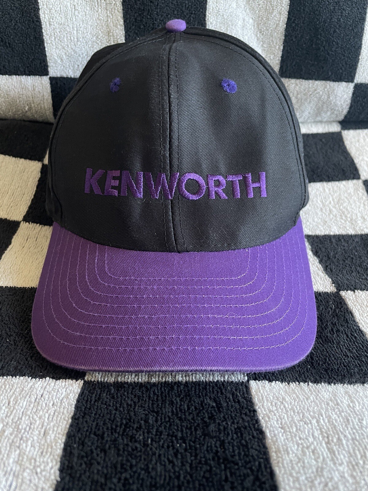 Kenworth The Worlds Best Hat Cap Adjustable Royal Pur… - Gem