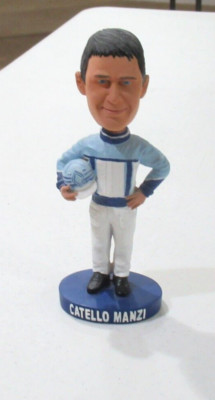Harness Racing Collectible CATELLO "CAT" MANZI BOBBLEHEAD horse racing ...