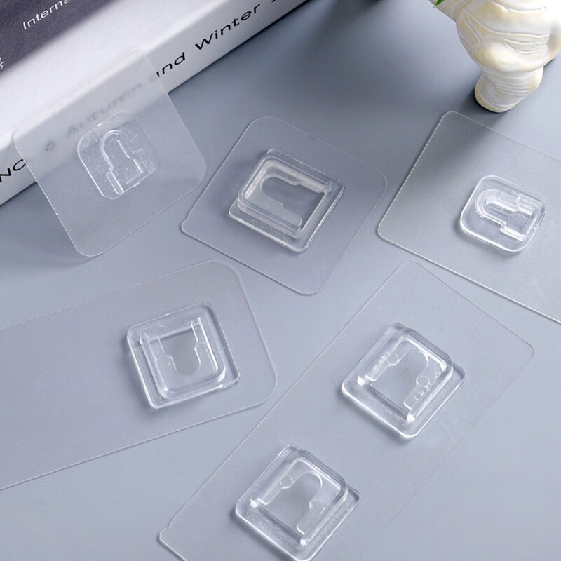 Strong Sticker Snap Buckle Strong Stickers Sticky Hooks Set of 2 Hanger ...