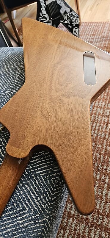 Fast Ship HH '58 Explorer Electric Guitar Reissue VOS Natural Walnut ...