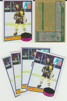 Mark Johnson RC rookie card, 1980-81 Topps #69, 1980 Olympic Team ...