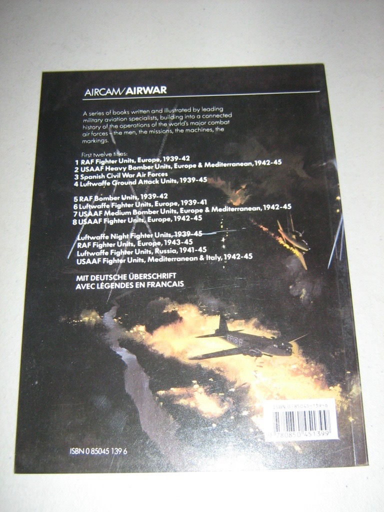 RAF Bomber Units 1939-42 by Brian Philpott and Michael Roffe (1977 ...