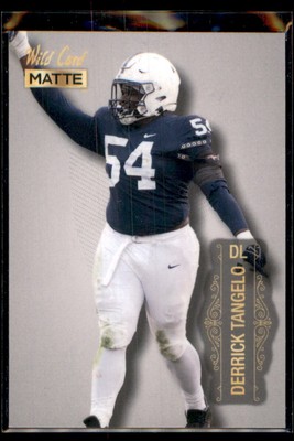 2022 WILD CARD MATTE DERRICK TANGELO PENN STATE NITTANY LIONS #MB-34 | eBay