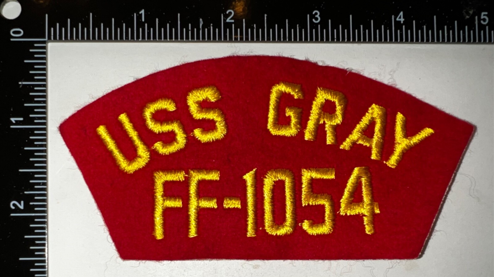 USN US Navy USS Gray FF-1054 Patch | eBay