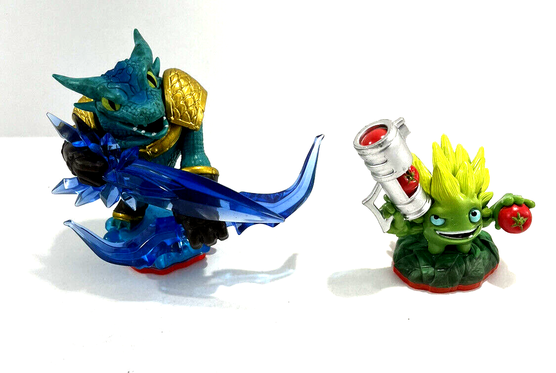 Skylanders Trap Team Food Fight & Snap Shot Lot of 2 Figures Activision ...