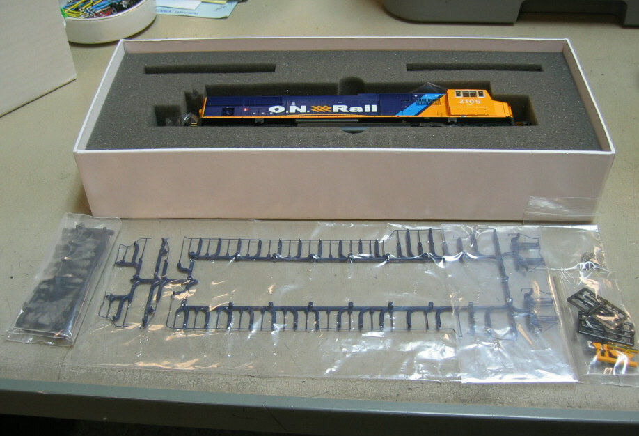 ATHEARN GENESIS G61500 HO Ontario Northland #2 SD75i #2100 | eBay