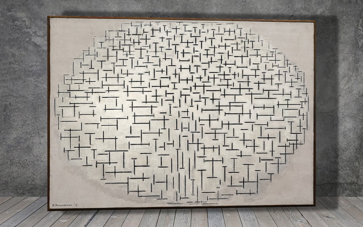 Piet Mondrian Composition 10