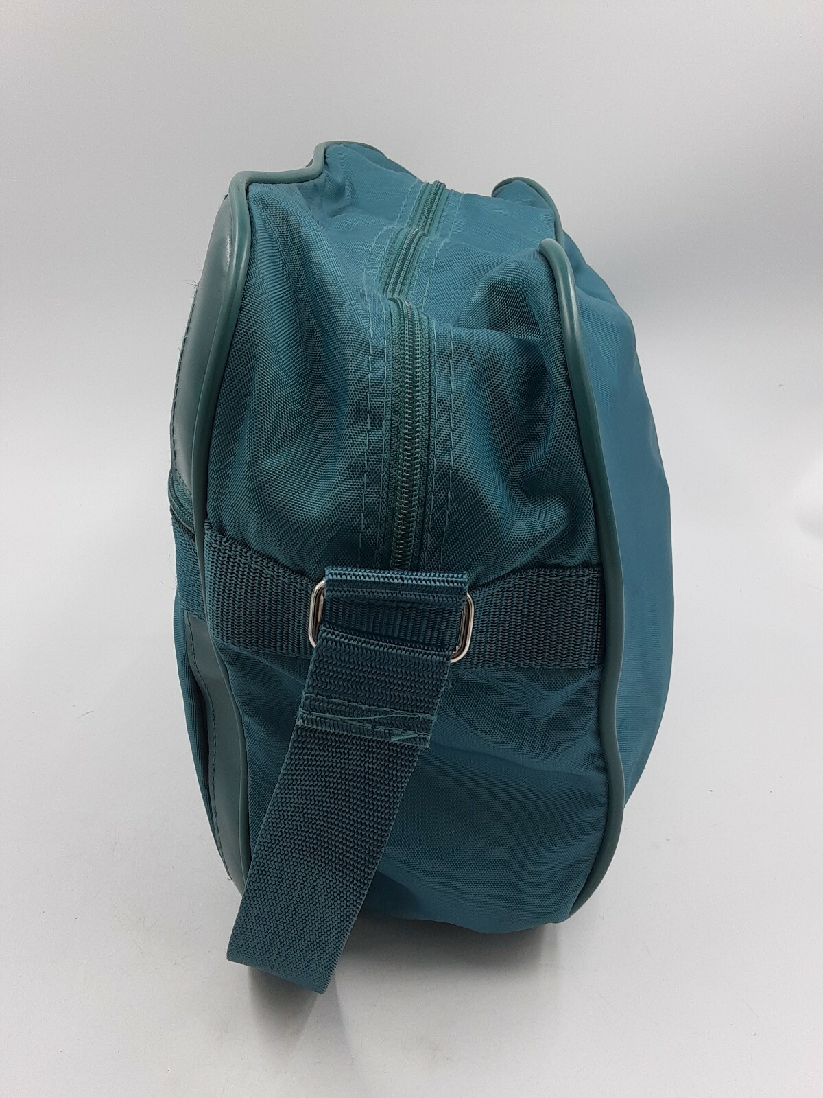 RUGGED TRAVELER Retro Turquoise Carry-On Shoulder Bag Nylon MONARCH ...