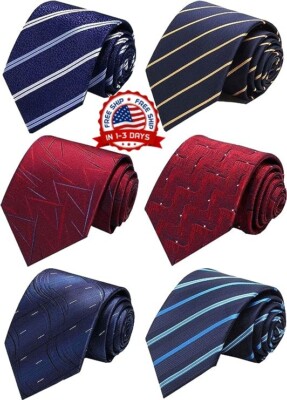 set de corbatas para hombres varones de seda elegantes modernas 2023 ...