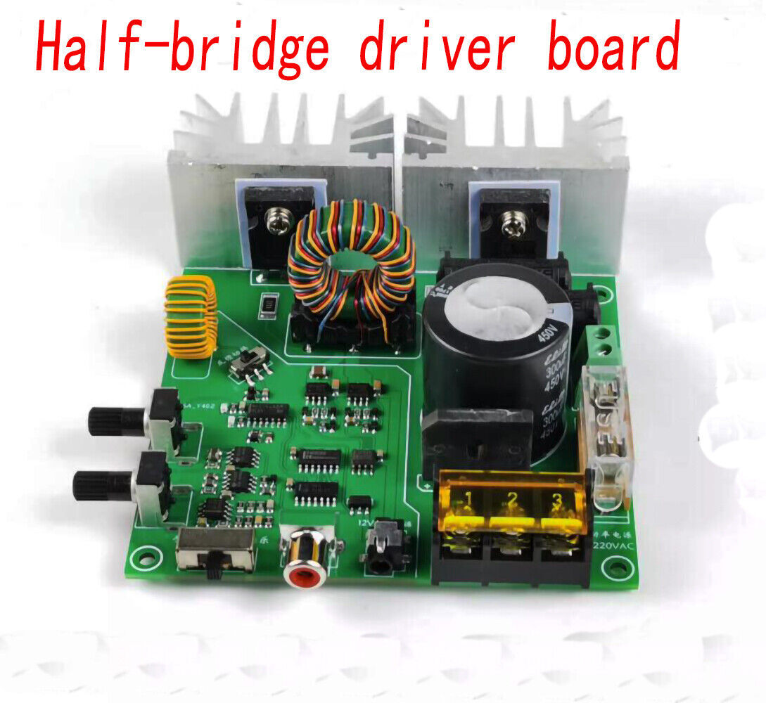 SSTC Solid State Tesla Coil Half-Bridge Integrated Driver Board Music ...