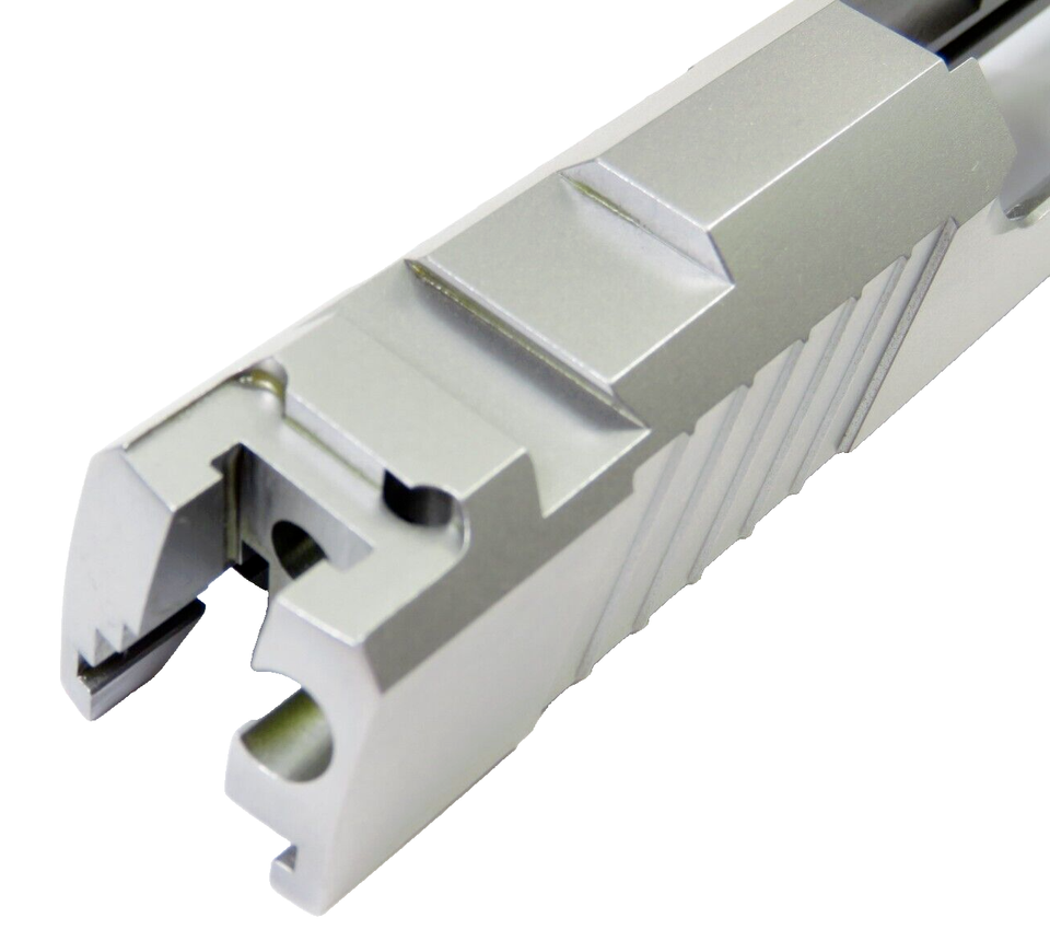 New 1911 9mm / .38 Super Stainless Custom Ported Slide LPA Target Sight ...