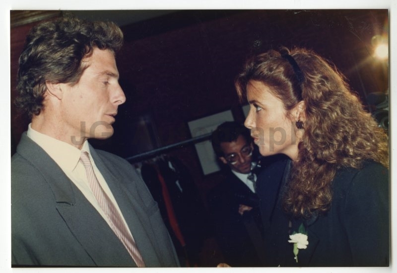 Christopher Reeve & Karen Allen - Original Vintage Candid Photo by ...