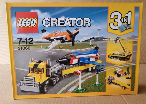 New 2016 Lego Creator 31060 Airshow Aces w/ Jet Propeller Plane ...