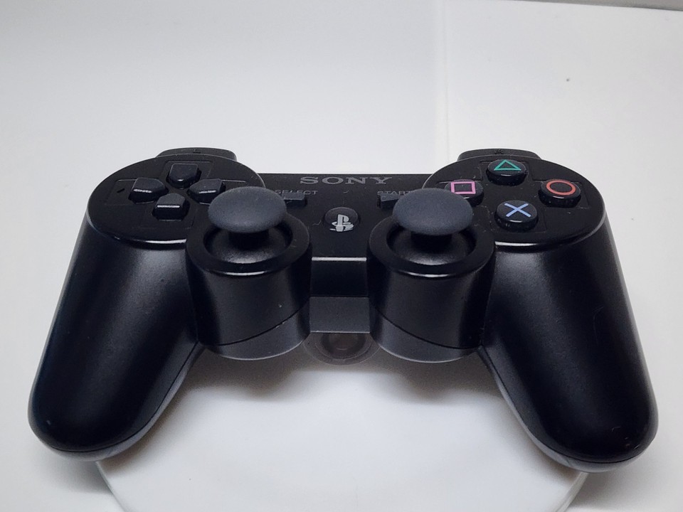Genuine Sony Playstation PS3 DualShock Wireless Controller OEM Black ...