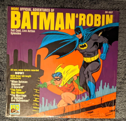 More Official Adventures of Batman & Robin Leo the Lion Records 1966 ...
