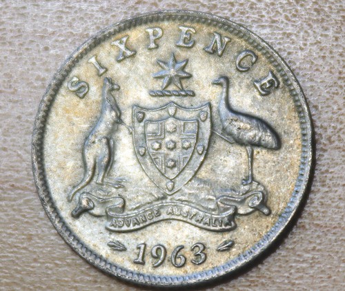 1963 Australia 6 Pence Silver | eBay