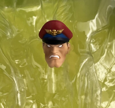 Street Fighter 2 Final Challenger Jada Toys Angry face Head Only Fodder ...