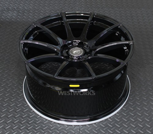 19" Forgestar CF10 Wheel Set fits 2015+ Mustang 19x9.5 +29 Black ...