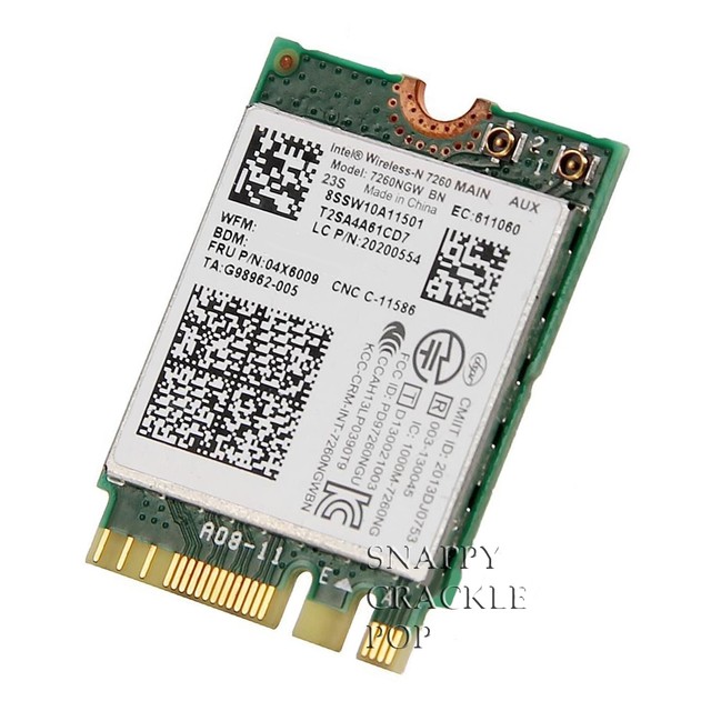 Lenovo ThinkPad T540p OEM Intel Dual Band Wi-fi Bluetooth Wireless Card ...