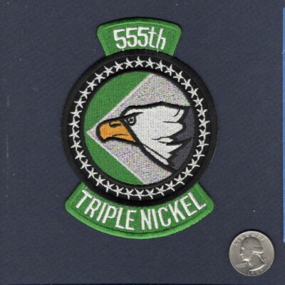 555th TFS TRIPLE NICKEL USAF F-4 Phantom F-16 Falcon Fighter Squadron ...
