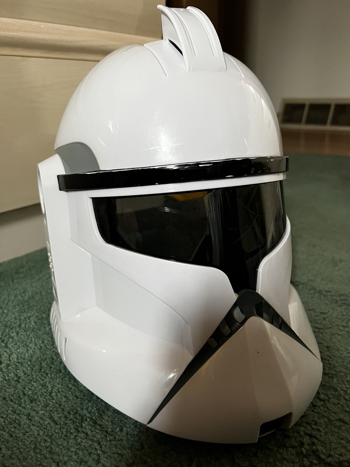 2008 Hasbro Star Wars Clone Storm Trooper Talking Voice Changer Helmet ...
