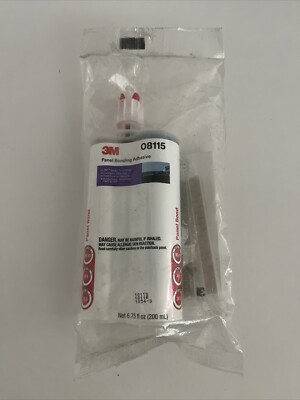 3M 08115 Automix Body Panel Bonding Adhesive Epoxy for Fiberglass Steel ...