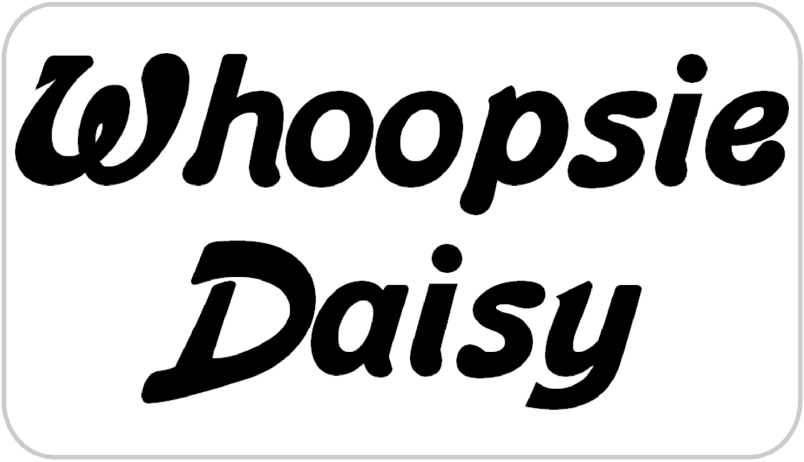 Whoopsie Daisy - 25 Stickers Pack 2.25 x 1.25 inches - Oops Mistake | eBay