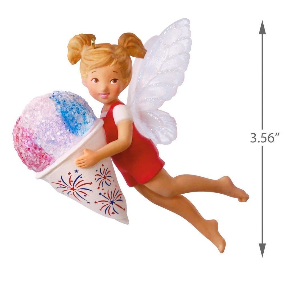 2018 Hallmark SUMMER SNOW CONE FAIRY MIB 6th in Friendly Fairies Series ...