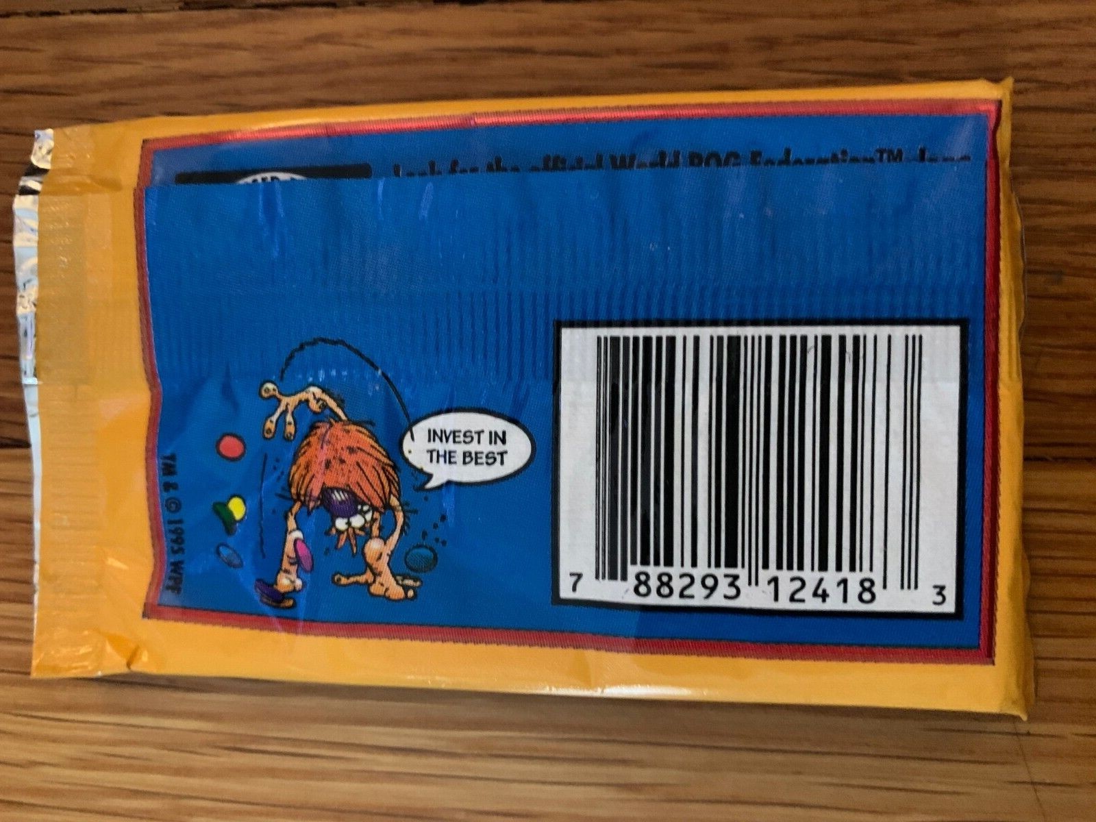 Animaniacs Pogs Authentic foil sealed pack 4 pog milk caps & 1 WPF Kini ...