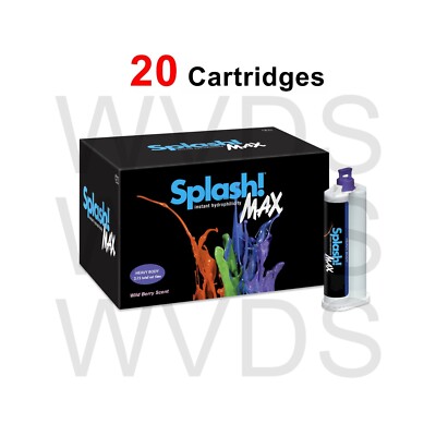 20x50ml Splash Max Fast/Reg Set Extra Lite /lite Body Dental VPS ...