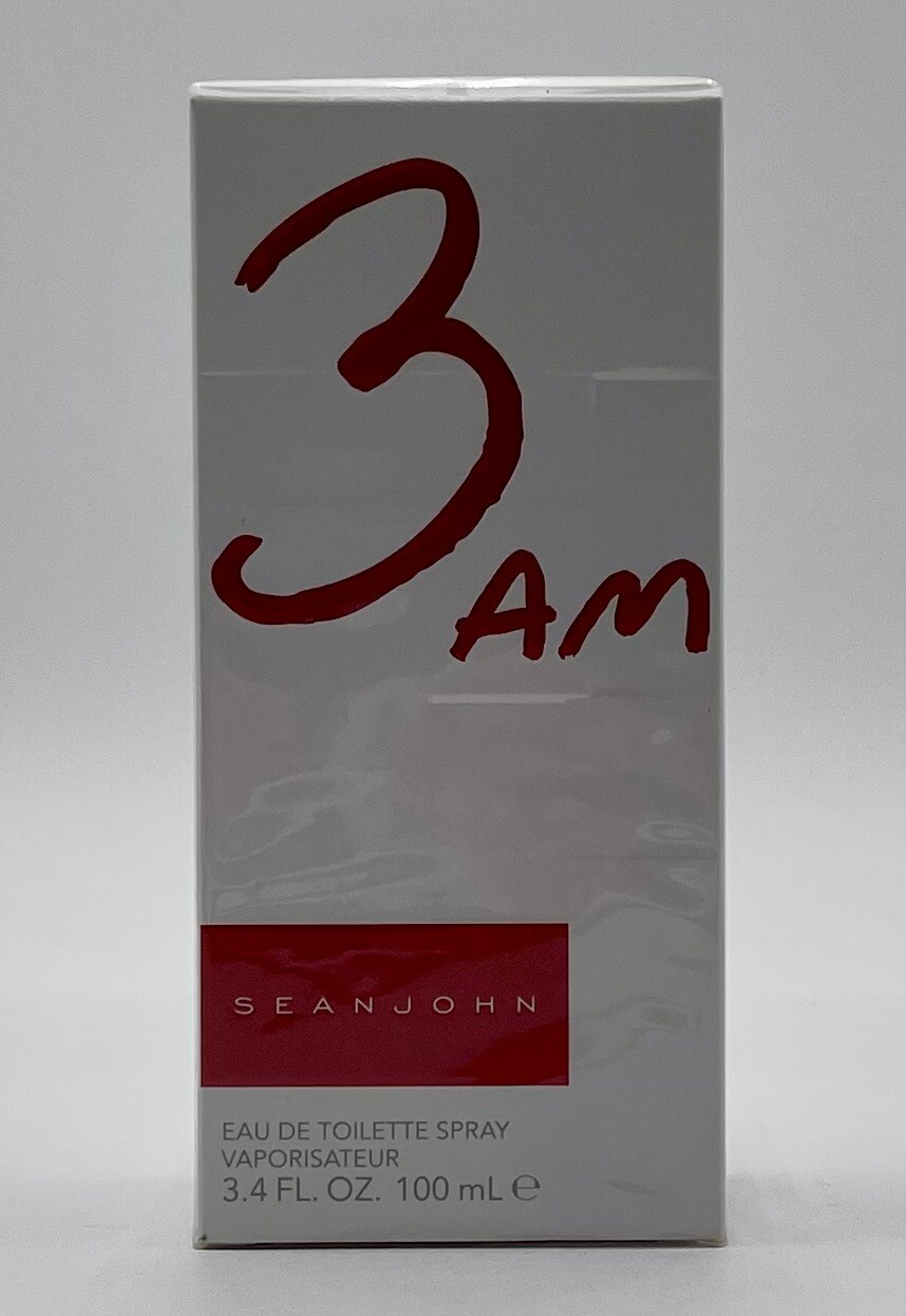 3 AM By Sean John EDT 3.4 Oz 811185020307 | eBay