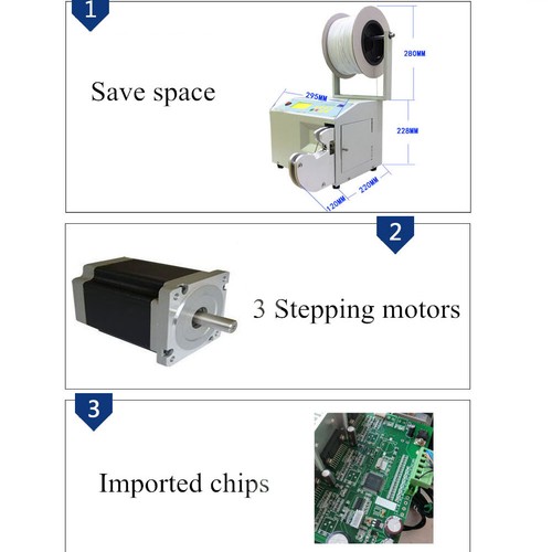 Plastic Bag Tie Machine Golden Wire Twist Tying Machine for Bakery ...