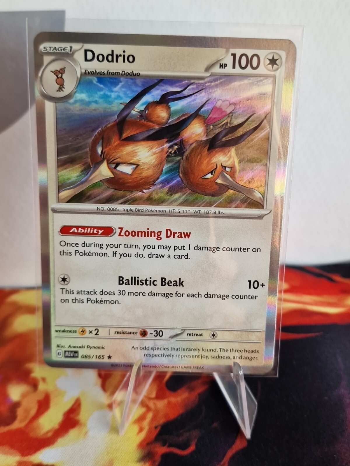 Pokémon TCG Dodrio Scarlet & Violet - 151 085/165 Holo Rare for sale ...