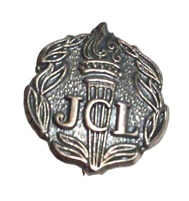 Vintage JCL Junior Classical League Torch Sterling Silver Award Pin T5 ...