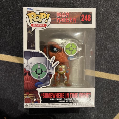 Funko Pop! Rocks 248 Iron Maiden Somewhere In Time Eddie Vinyl Figure ...