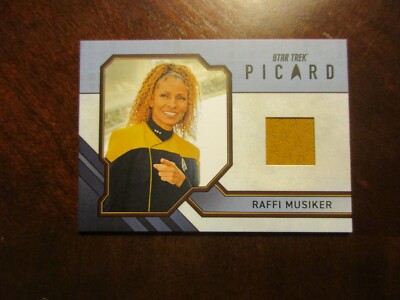 Star Trek Picard Season 2-3 Relic Costume Card RAFFI MUSIKER RC6 Two ...