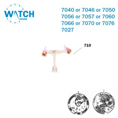 PALLET FORK Part Number 710 For Automatic Swiss Movement ETA 7040, 7046 ...