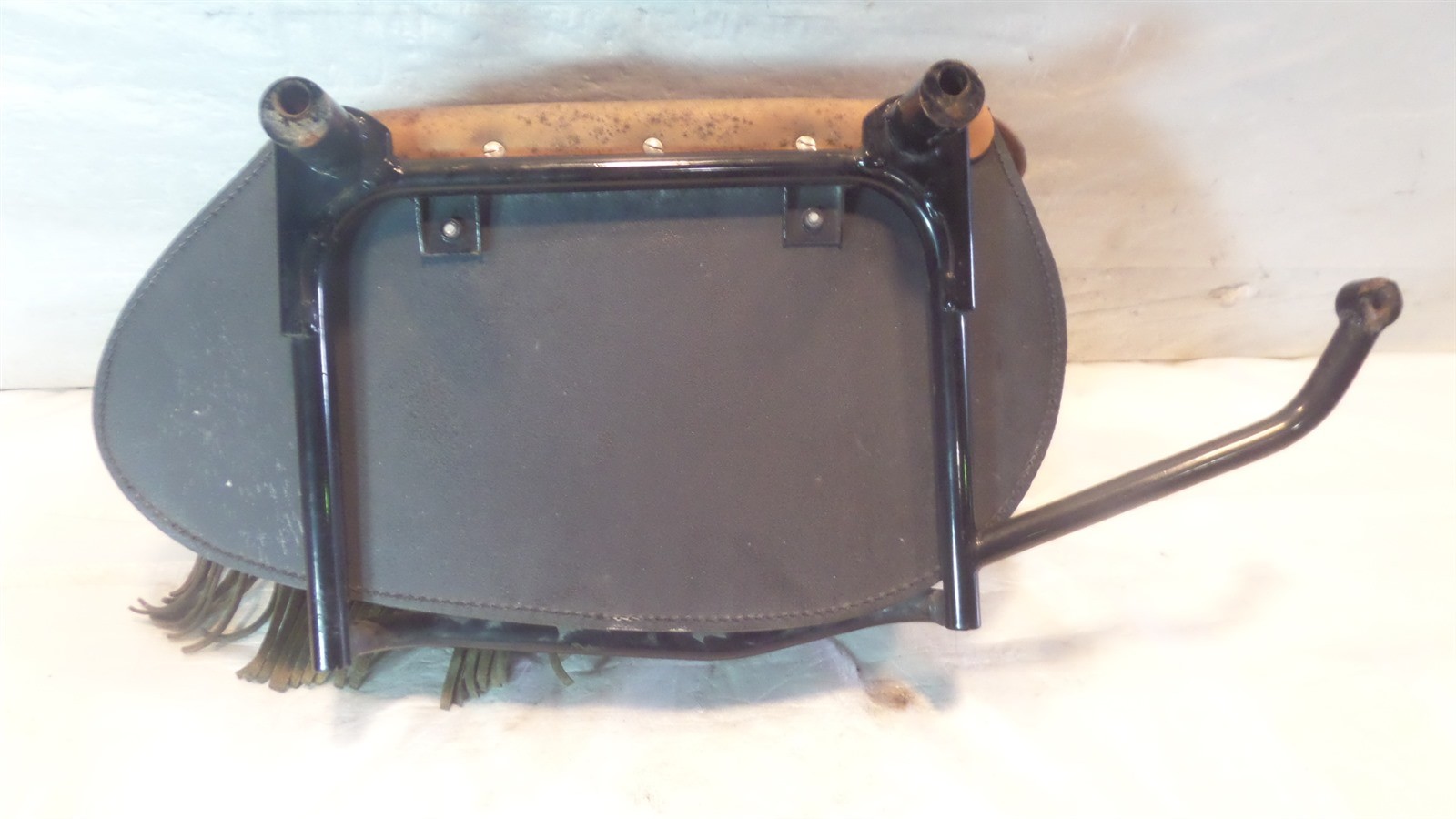 2003 03 Indian Gilroy Chief Vintage Brown Left Rear Saddlebag Saddle ...