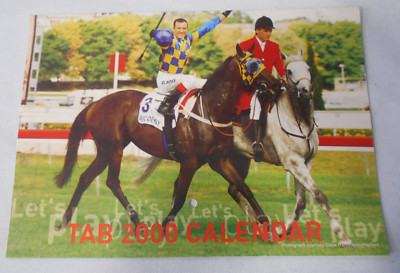 #T66. 2000 HORSE RACING CALENDAR | eBay Australia